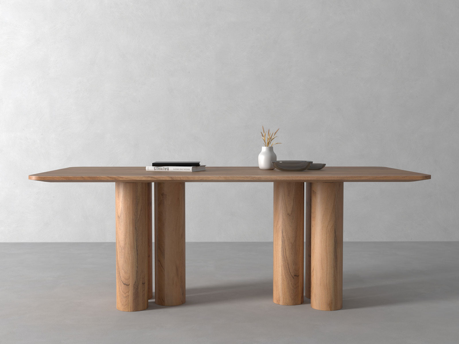 6-8 Seater dining table, solid acacia wood – INMARWAR